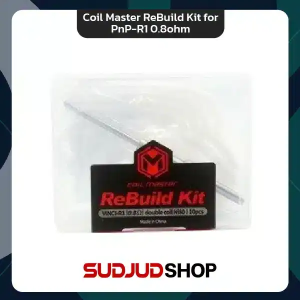 Coil Master ReBuild Kit for PnP-R1 0.8ohm - สุดจัดปลัดบอก