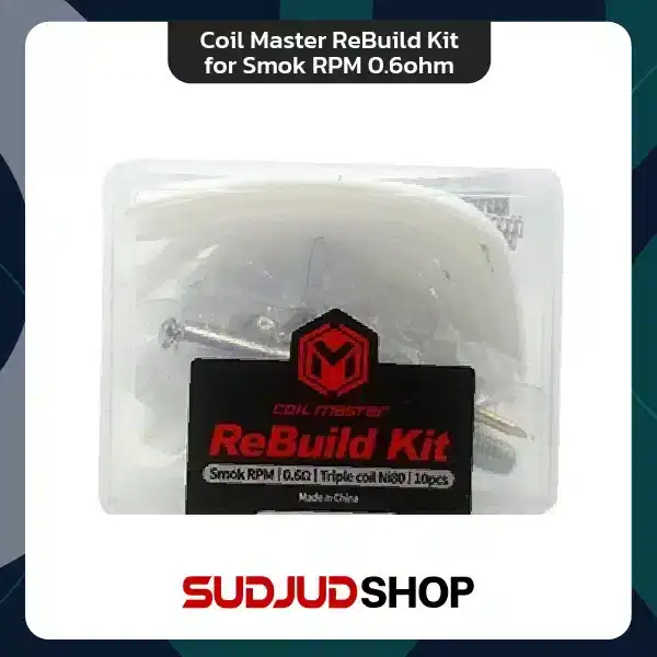 Coil Master ReBuild Kit for Smok RPM 0.6ohm - สุดจัดปลัดบอก