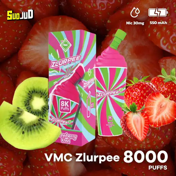 VMC Zlurpee 8000 Puffs พอตใช้แล้วทิ้ง ฟีลสเลอบี้สดชื่น