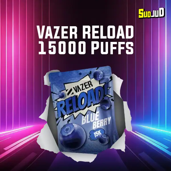 Vazer Reload 15K ราคาถูก พอตใช้แล้วทิ้ง เปลี่ยนหัวได้