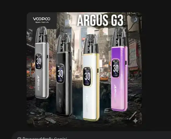 VOOPOO Argus G3 พอตรุ่นใหม่ ใช้ง่าย ดีไซน์ทันสมัย